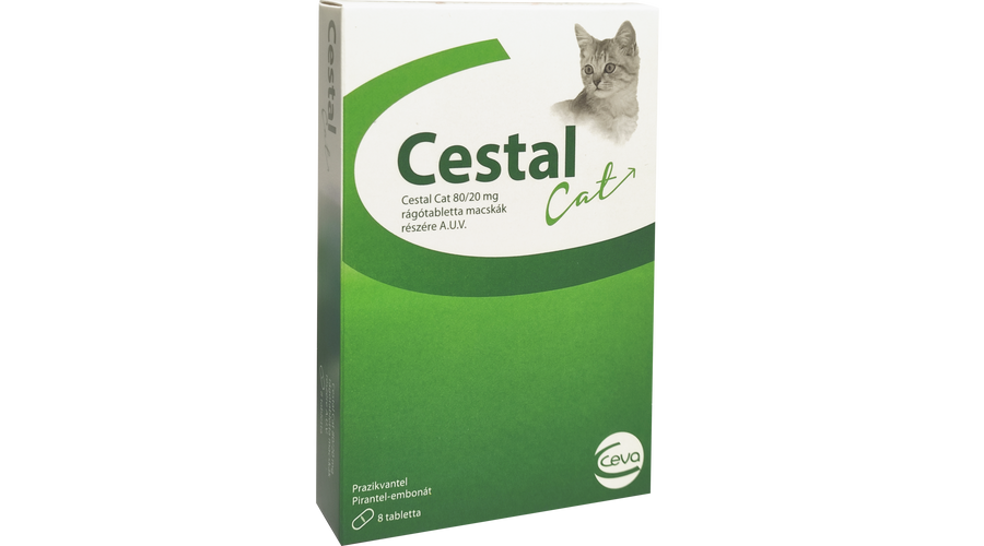 Cestal Cat féreghajtó tabletta macskáknak 8 db
