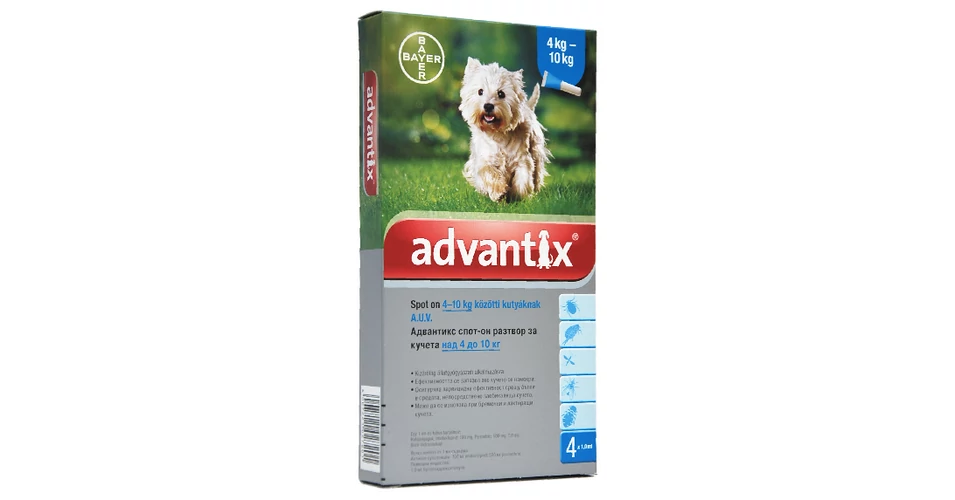Advantix 1 ml 4-10 kg-ig